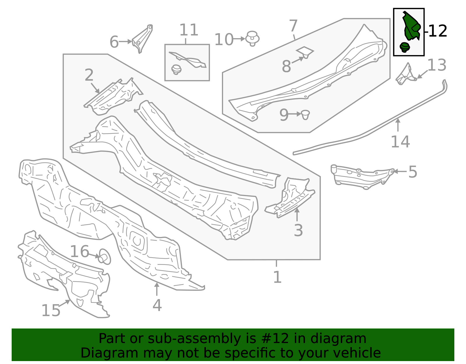 2013-2020 Toyota End Filler SU003-05730 | Toyota Parts Center