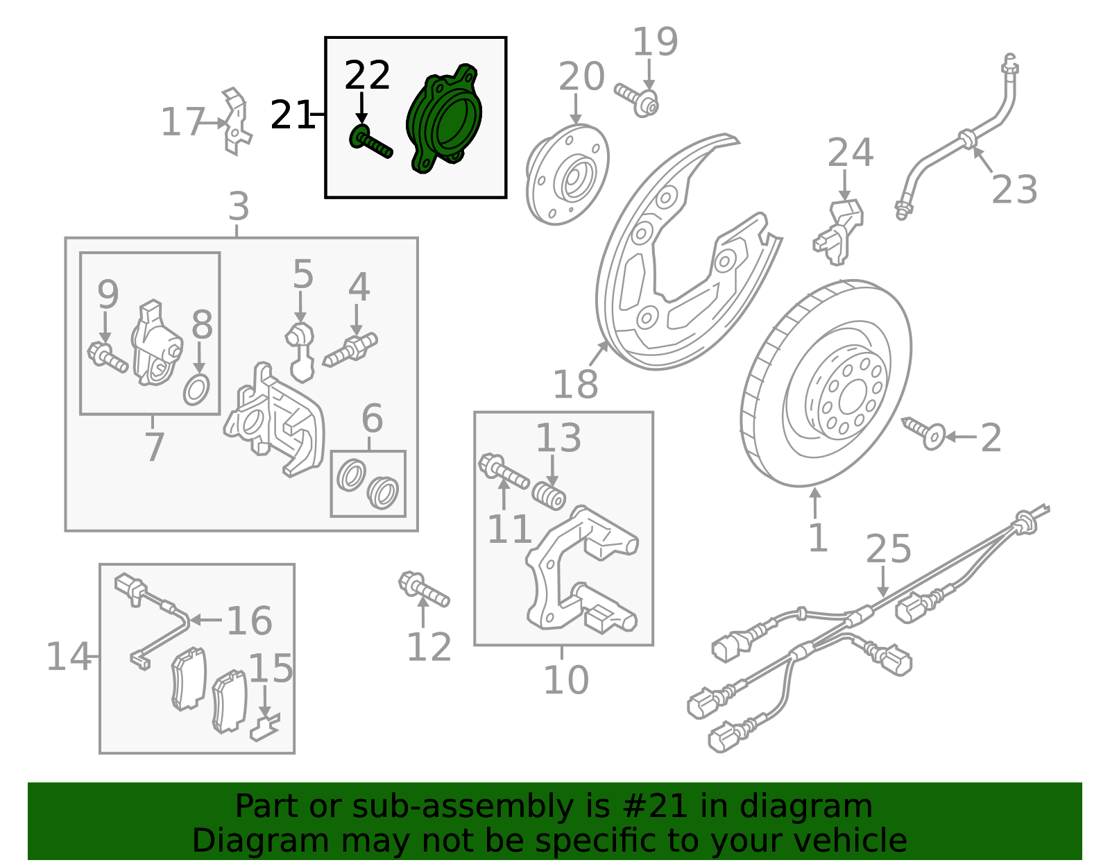 4H0-498-625-F - Front Wheel Bearing 2008-2018 Audi | Audi Parts Store