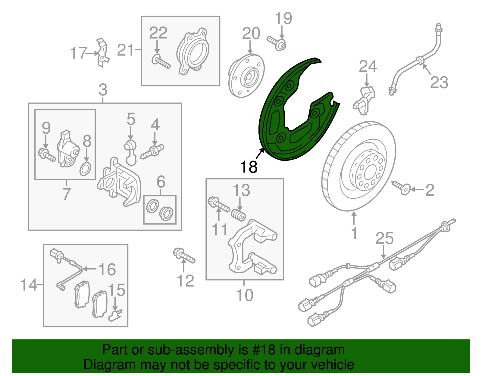 2008-2018 Audi Splash Shield 8K0-615-612-A | Audi USA Parts