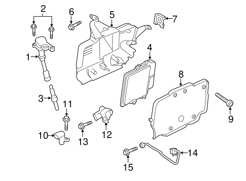 Powertrain Control for 2019 Ford Escape | Ford Parts Center