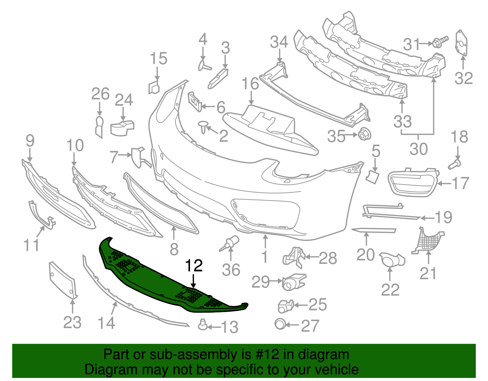 Genuine Porsche 981-505-525-02-1E0 |Spoiler | FREE Shipping on Most ...