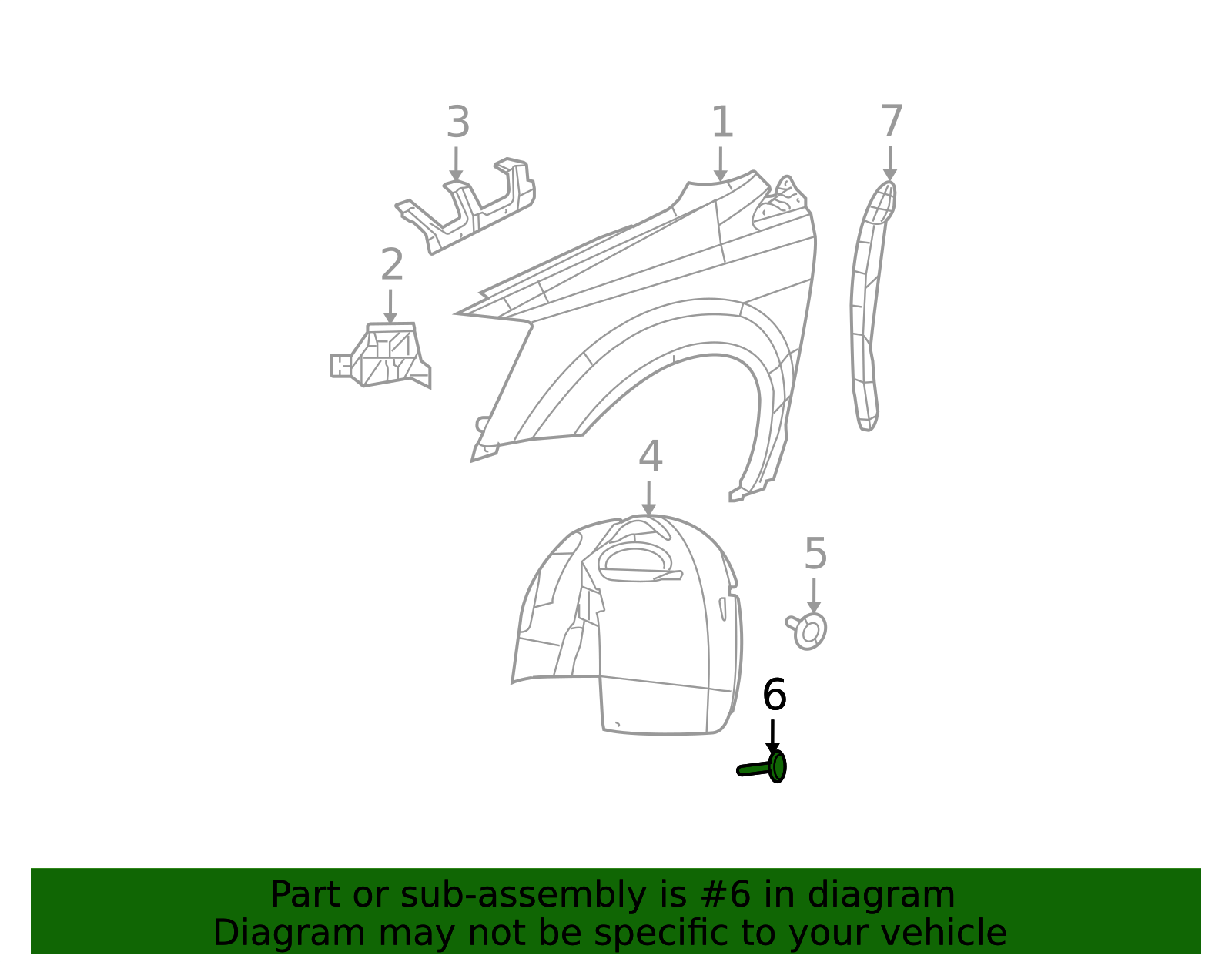 License Plate Light Assembly Screw 06104575AA | Mopar Parts Canada