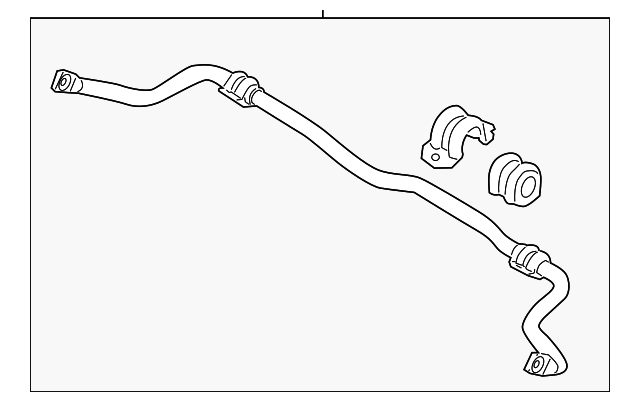 54810-Q5700 - Stabilizer Bar 2021-2025 Kia Seltos | Kia.Parts Store