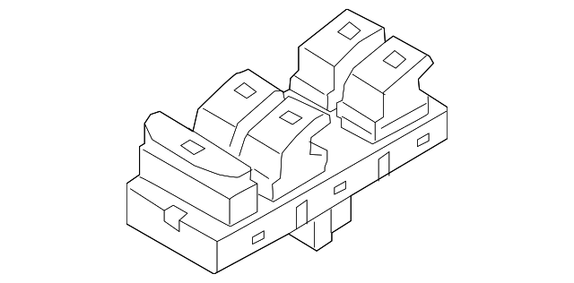 2015-2025 Volkswagen Window Switch 5G0-959-857-E-WZU | OEM Parts Online