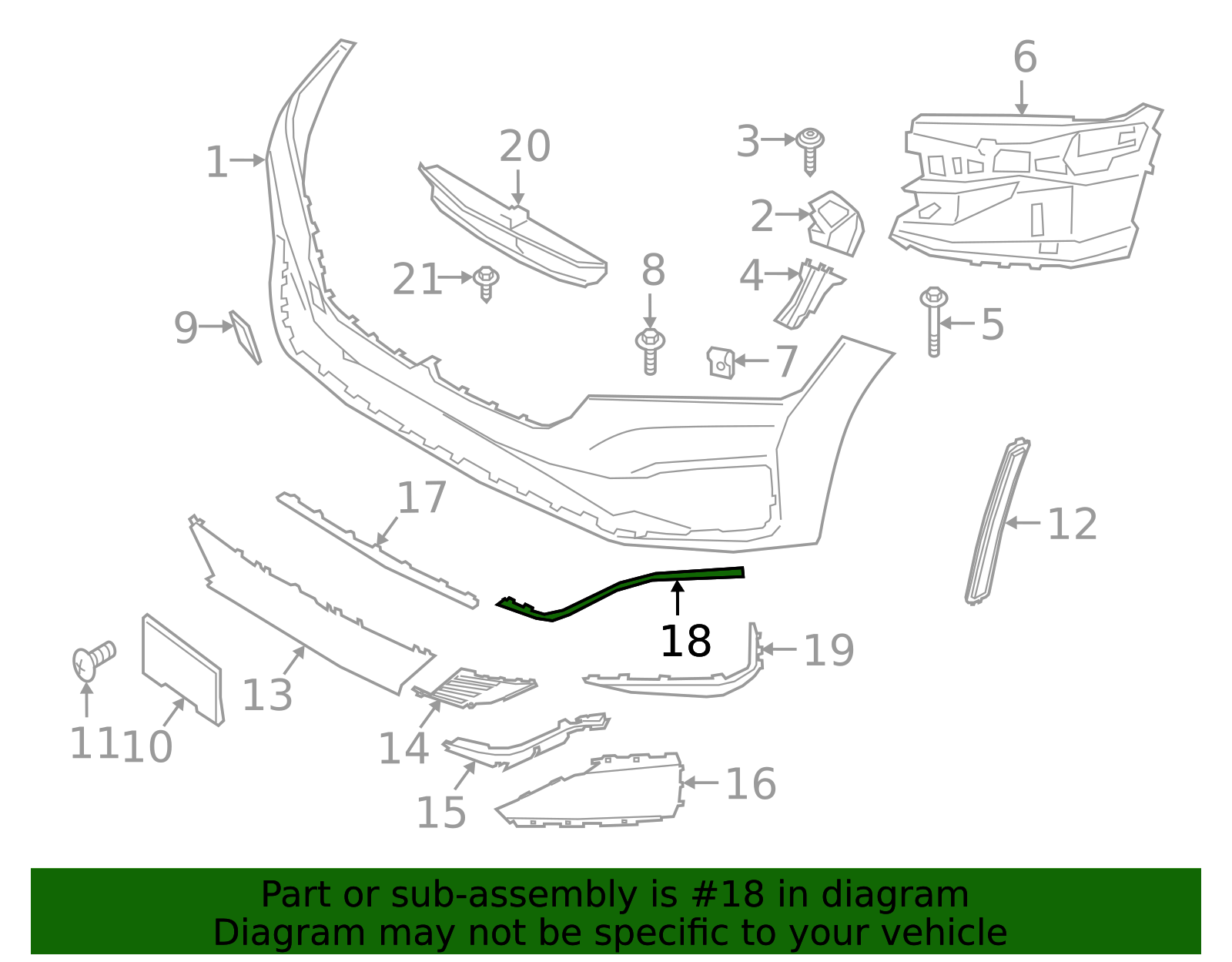 51117475224 - 2020-2022 BMW Upper Molding (51-11-7-475-224) | BMW of ...