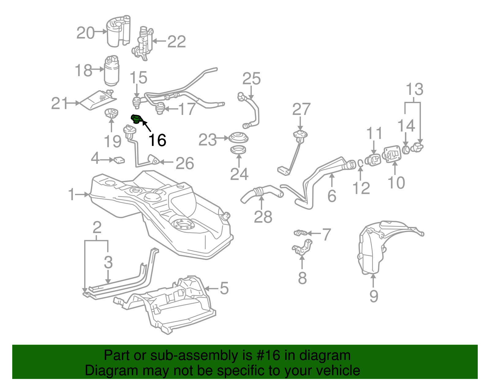 77177-33010 - Breather Tube Gasket - 1998-2005 Lexus | My L Parts