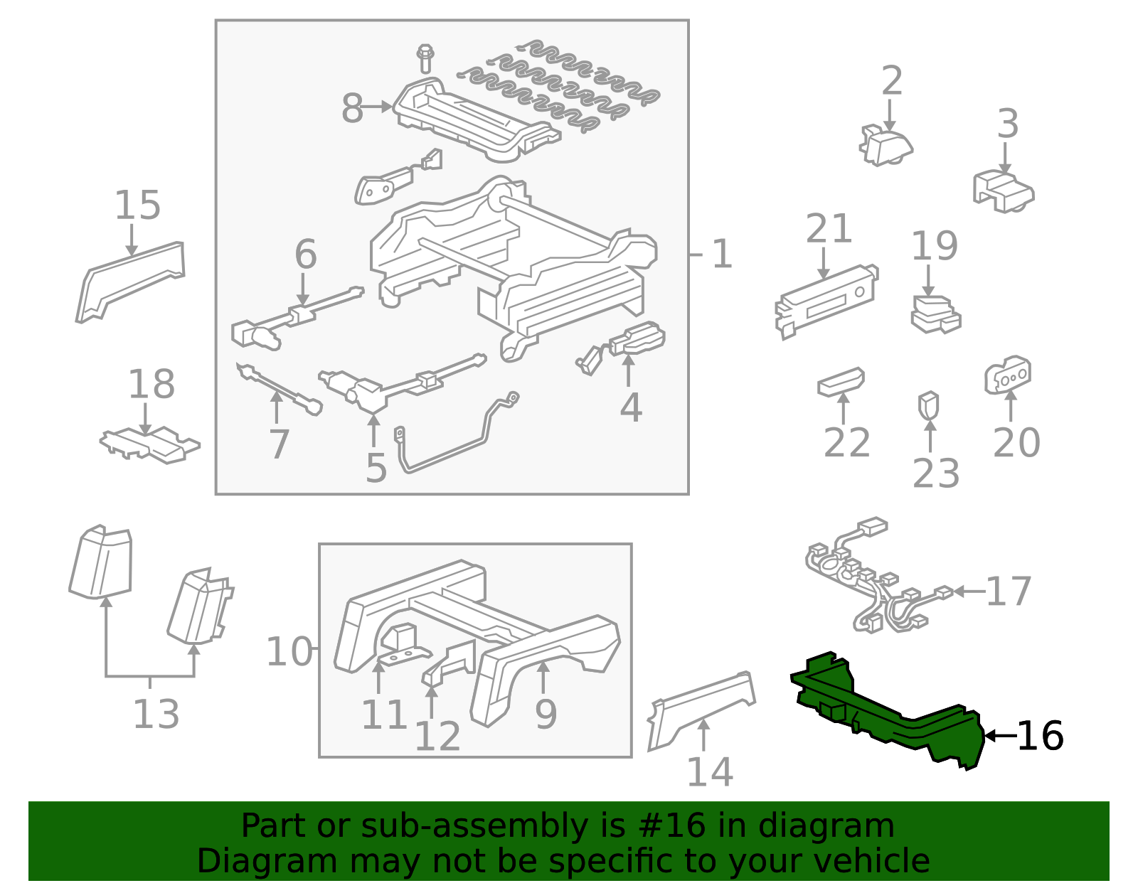 Seat Track Cover - Finish the Look of Your Seat Assembly | AutoNation Parts