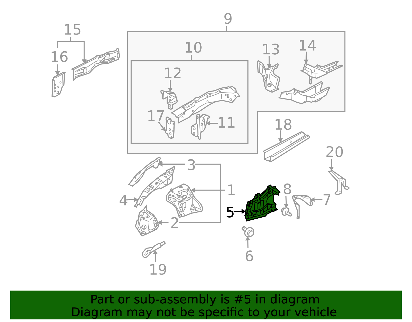 2003-2007 Nissan Murano Splash Shield 64838-CA000 | OEM Parts Online
