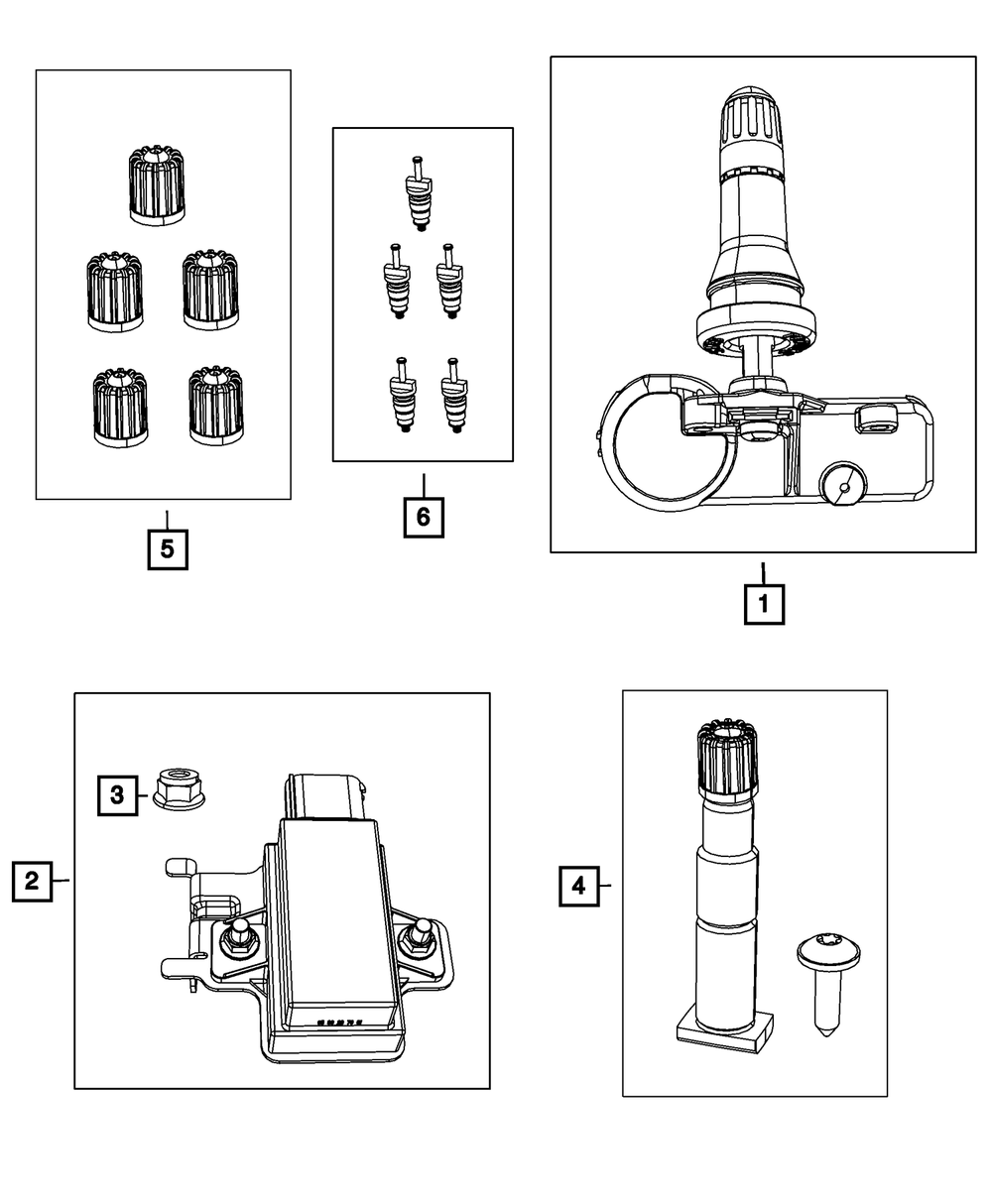 56046614AA - Tire Pressure Monitoring Module 2013 Ram | The Official ...