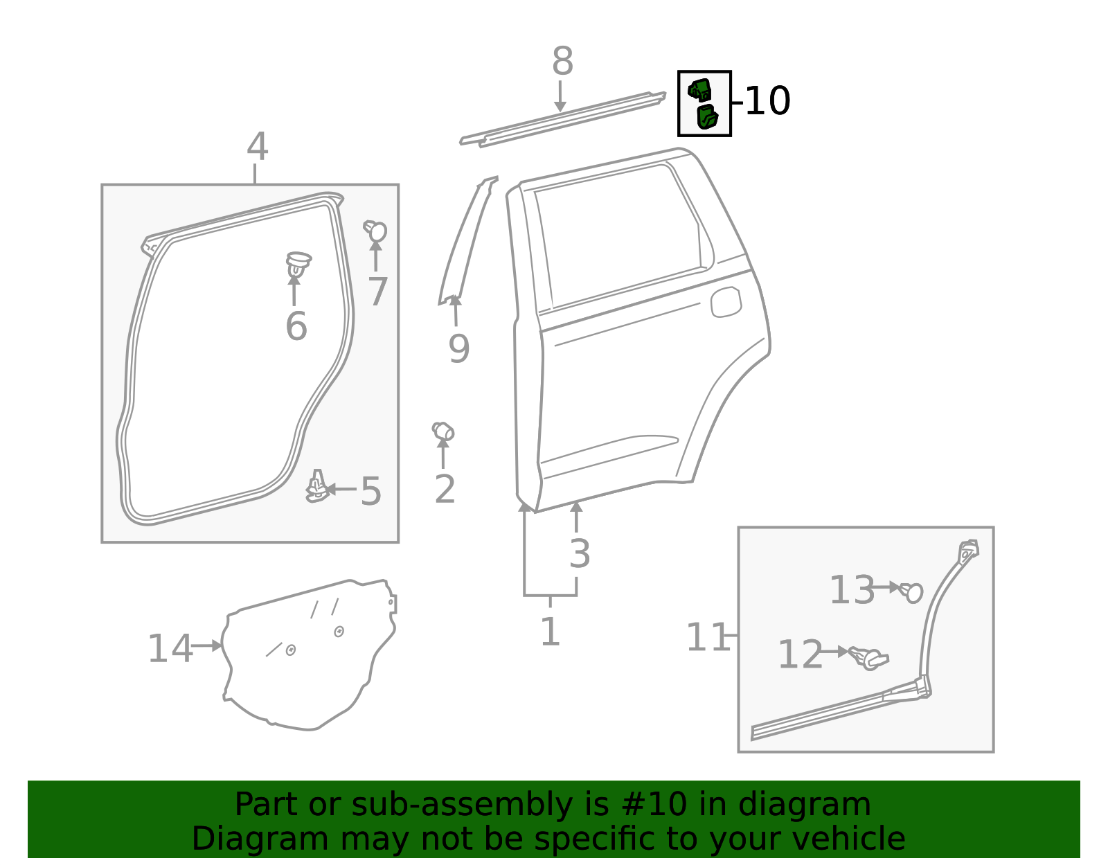 Genuine Official Toyota Bracket part# 65915-0C011 for 2008-2022 Toyota ...