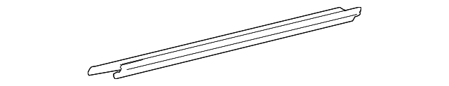 2008-2022 Toyota Sequoia Door Belt Molding (Left, Rear) 68164-0C031 ...