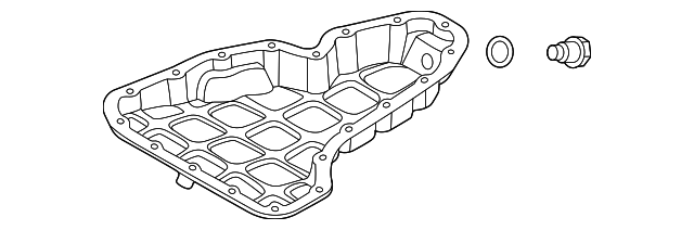21510-3N300 - Oil Pan 2022-2024 Kia Carnival | Kia.Parts Store