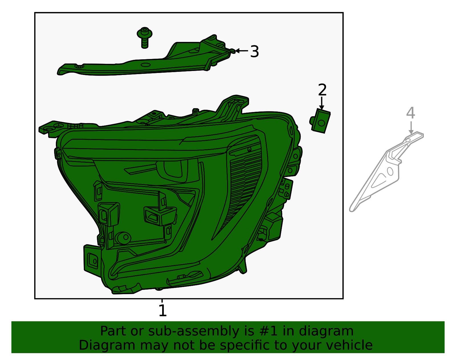 2025 GMC Acadia Composite Assembly 26607208 | Capital Chevy Parts