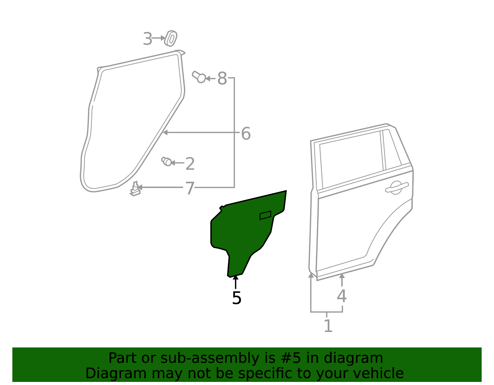 67841-12440 - High-Quality Door Access Cover for 2013-2015 Scion xB ...