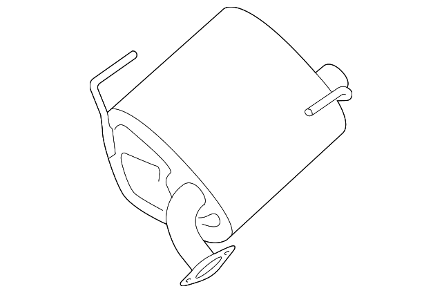 2019-2024 Subaru Forester Muffler 44300SJ012 | Subaru Parts Store