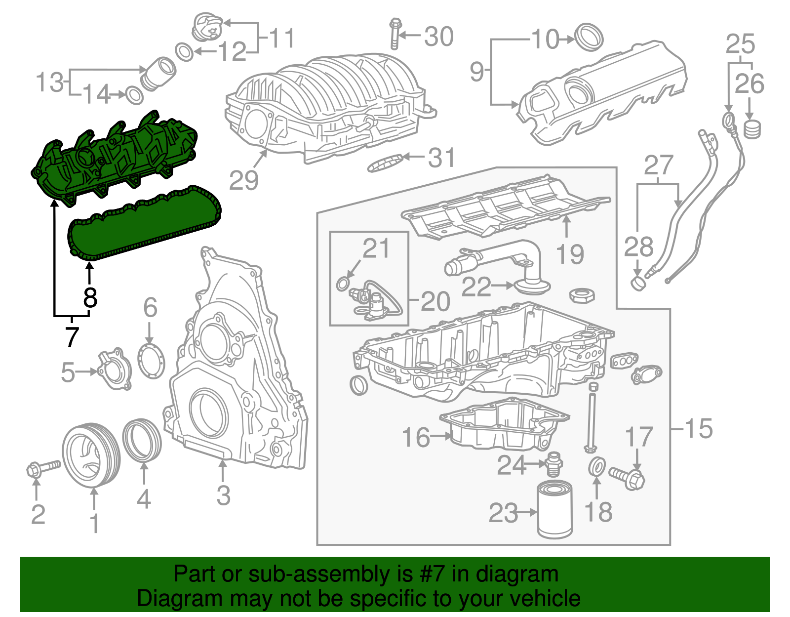 2014-2020 GM Valve Rocker Arm Cover 12692546 | Capital Chevy Parts