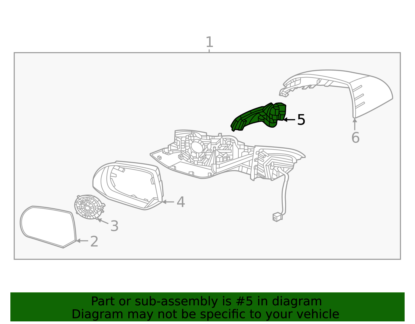 87624-KL000 - High-Quality Signal Lamp for 2023-2025 Hyundai Ioniq 6 ...