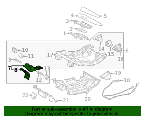 71302-0C010 - High-Quality Seat Hinge for 2023-2025 Toyota Sequoia ...