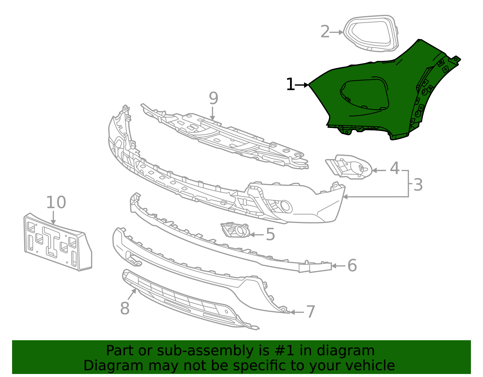 2021-2023 Chevrolet Trailblazer Side Cover 42772012 | Shop Matick Buick GMC