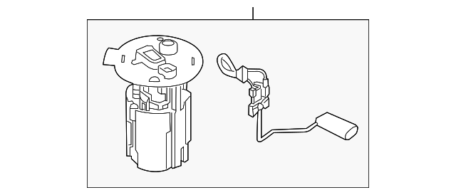 2013-2018 Ford Focus | Fuel Pump Assembly | BV6Z-9H307-AW | Walls' Ford ...