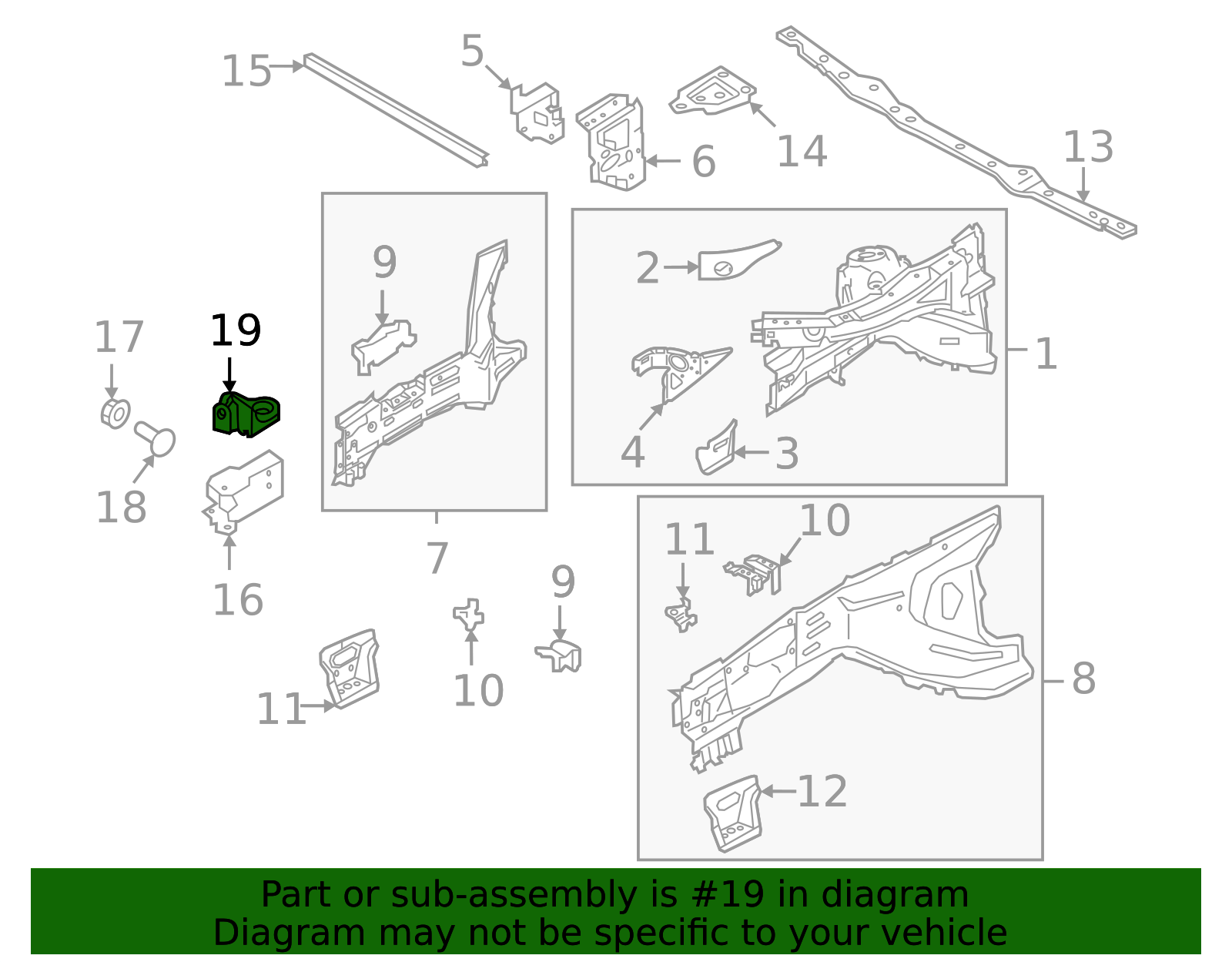31425970 - Headlamp Bracket - 2017-2020 Volvo S90 | Volvo OEM Parts Direct