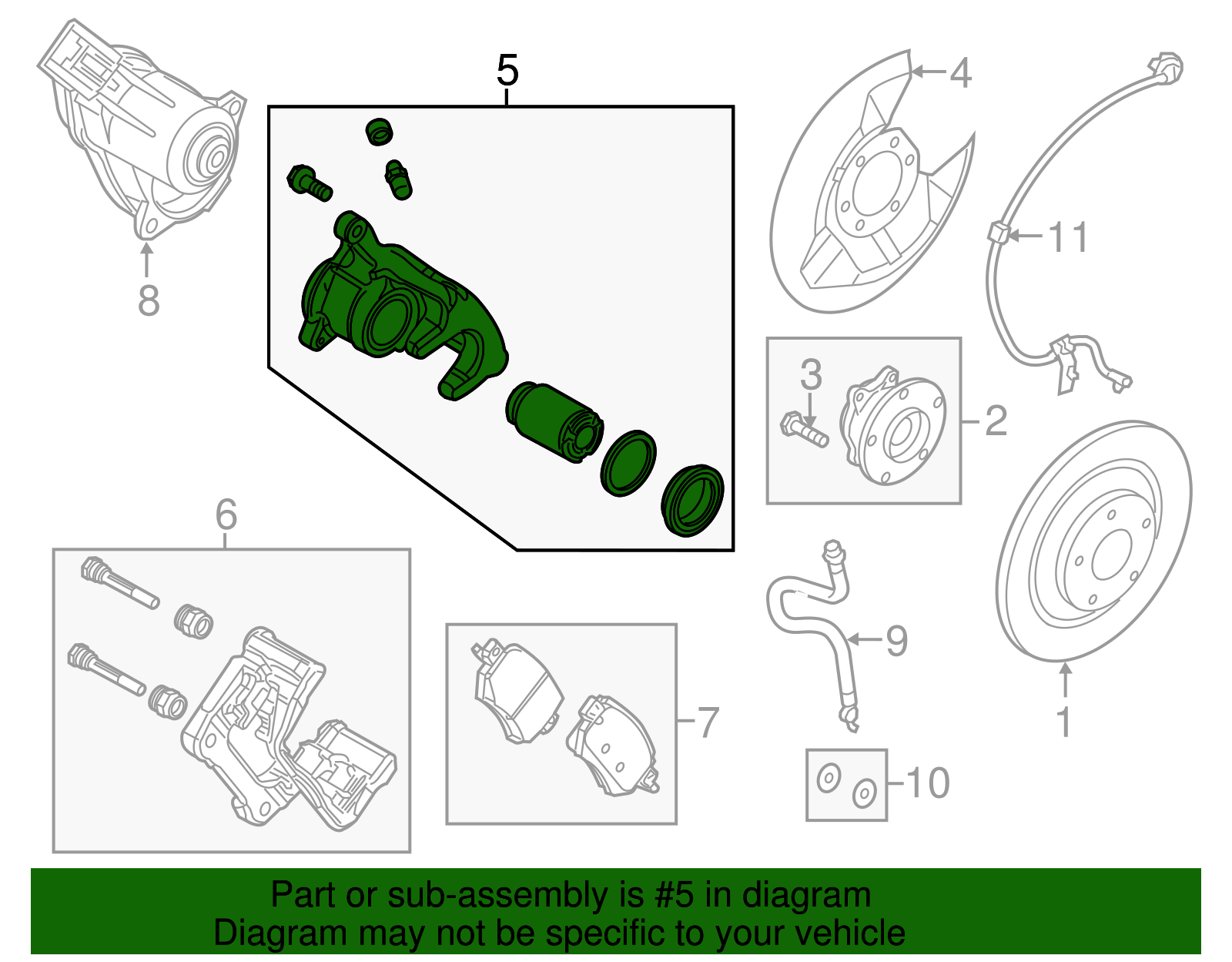 BAY0-26-61X - Caliper 2017-2018 Mazda 3 | Mazda Parts Connect