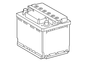 2010-2022 Lexus | Vehicle Battery | 28800-31293 | Express Lexus Parts