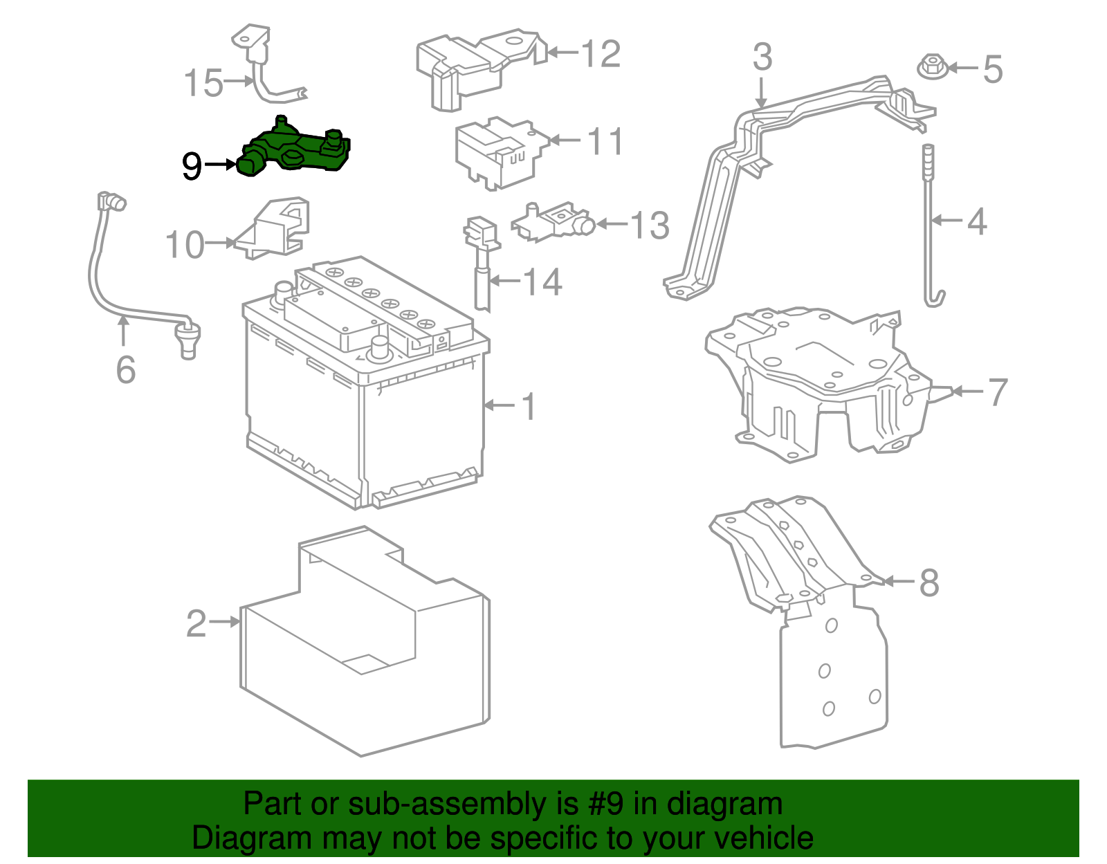 28850-0P010 - Lexus Sensor 2016-2022 Lexus RX450h | Performance Auto Parts