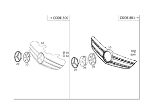 207-888-02-60 - Emblem Support 1998-2023 Mercedes-Benz | Mercedes-Benz ...