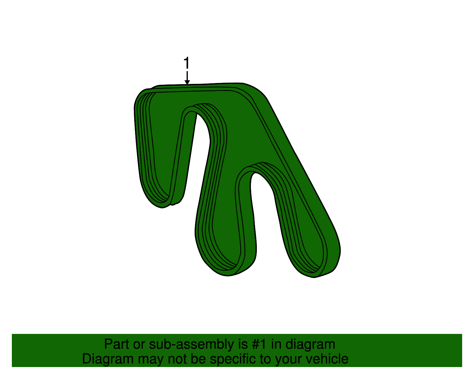 Toyota Parts Serpentine Belt 90916-02792 | Toyota Parts|Toyota Online ...