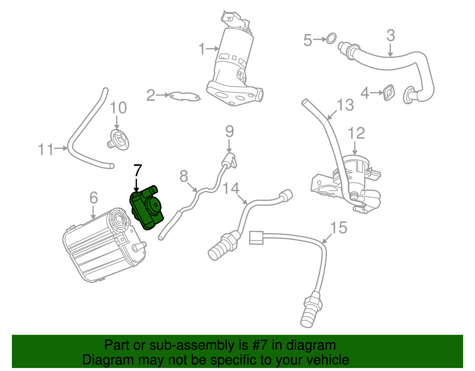 2005-2025 Mopar Leak Detect Pump 04861961AD | Mopar Parts Canada