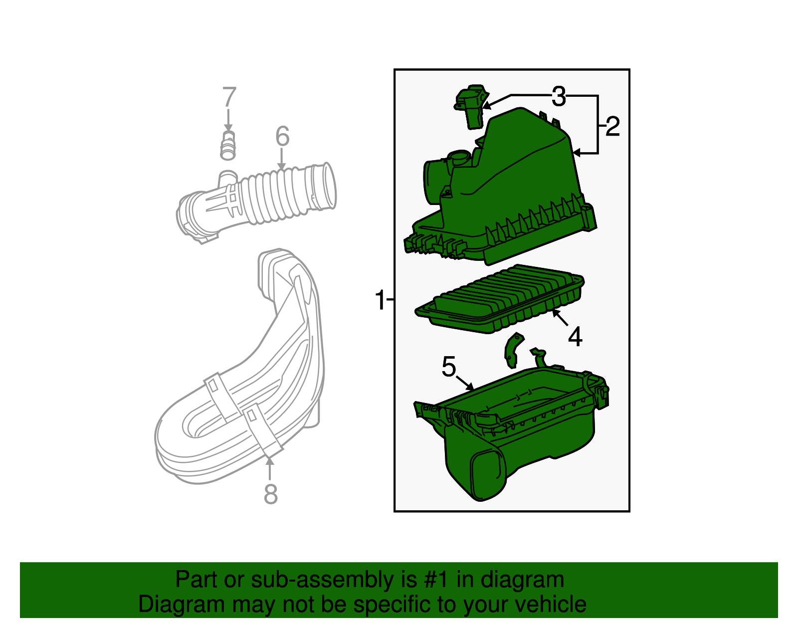 17700-0T043 - Air Cleaner Assembly - 2009-2019 Toyota | OEM Genuine ...
