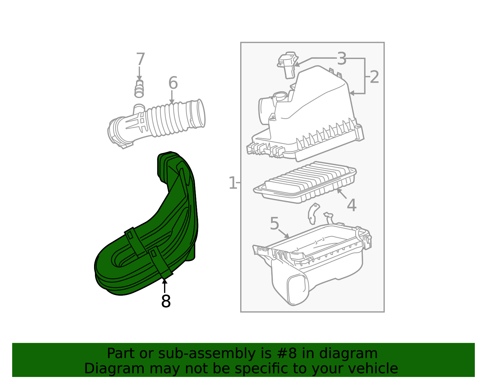 Genuine Official Toyota Engine Air Intake Resonator part# 17751-0T130 ...