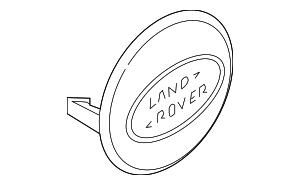 2011-2025 Land Rover Wheel Center Caps - Black Finish LR069899 | OEM ...