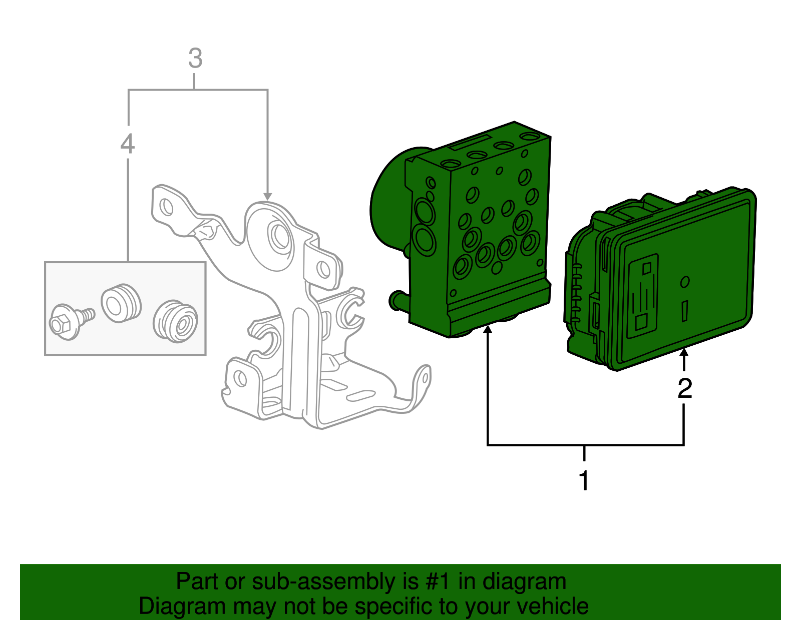 2014-2019 GM F (S)Module (Replaces Part Number 84601110) 85698740 GM ...