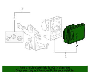 2017-2020 GM Electronic Brake Control Module Assembly Requires to Order ...