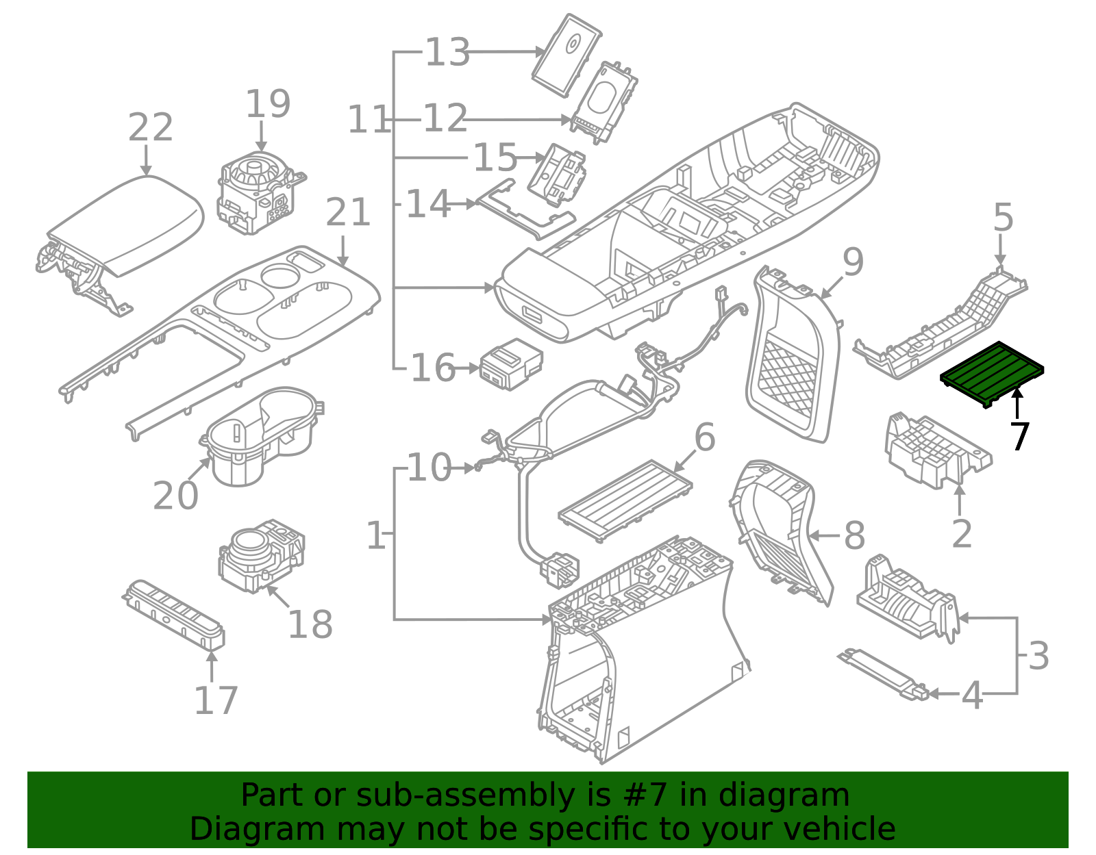 2023-2025 Genesis GV60 Tray 846T2-CU000 | MotorMotor