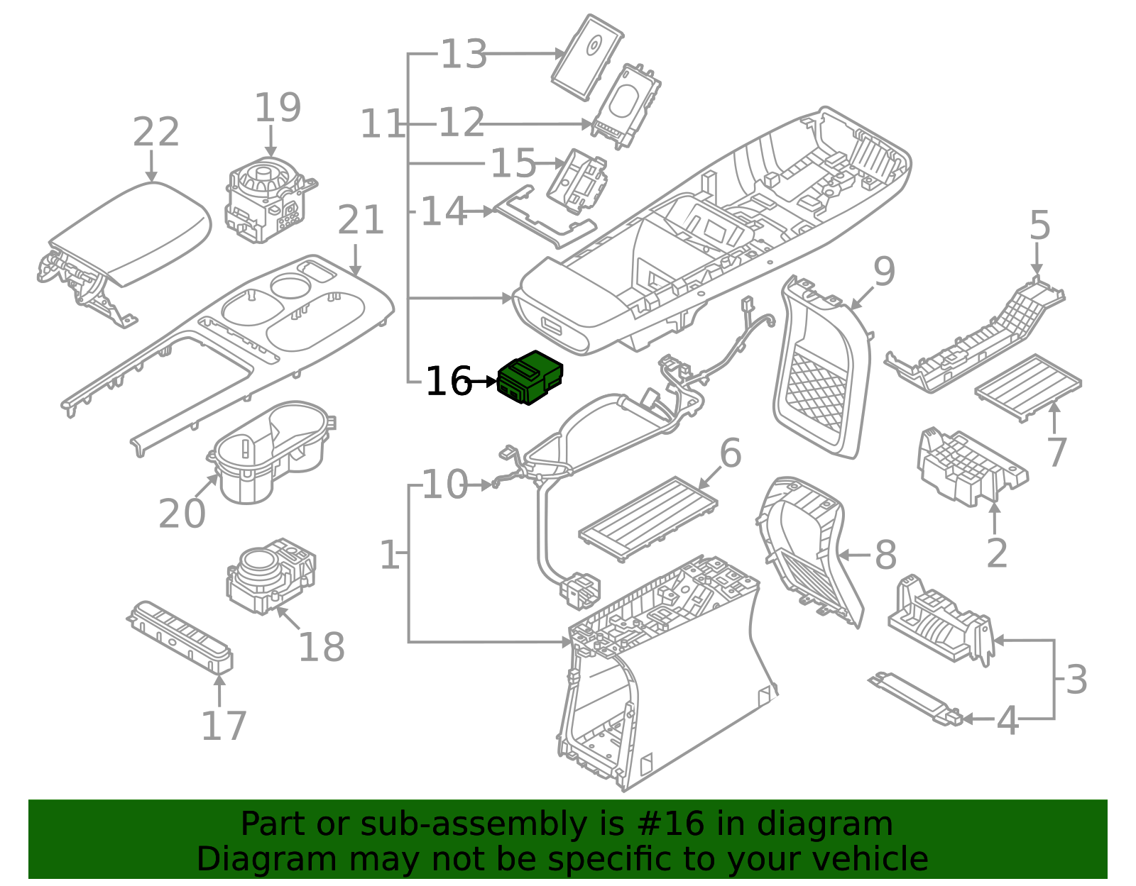 Hyundai - 96125-CU000 - USB Port - 2023-2025 Genesis GV60 | OEM Hyundai ...