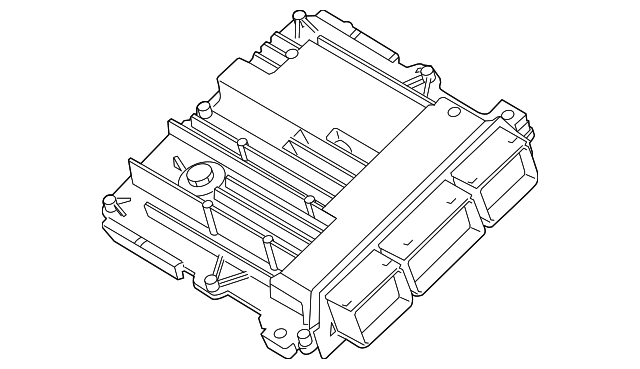 2025 Ford Police Interceptor Utility Engine Control Module (ECM) R1MZ ...