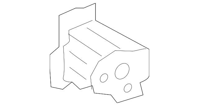 2016-2022 Toyota | Reinforced Bracket | 52015-47100 | OEM Vehicle Parts