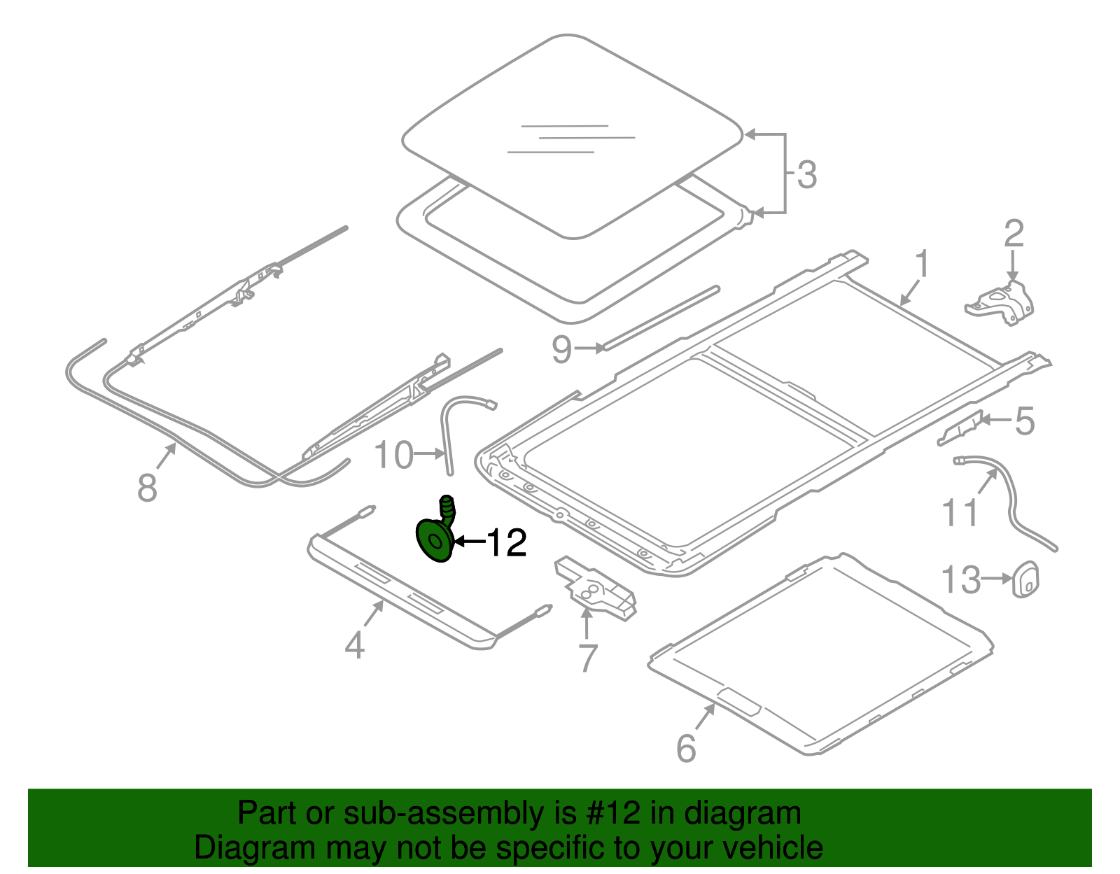 2009-2021 Subaru Drain Hose Grommet 65455AG010 | Subaru Parts Store