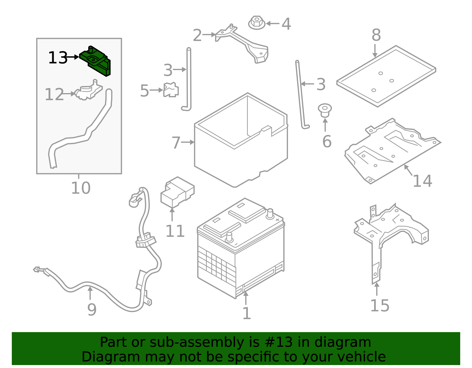24380-3JA1A - Fusible Link 2013-2024 Nissan | Official Nissan Parts Store