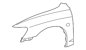 53801-AA020 - Fender 2002-2006 Toyota Camry | Longo Toyota Parts