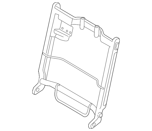 JC3Z-16613A38-A - Seat Back Frame 2015-2025 Ford | Big 3 Auto Parts