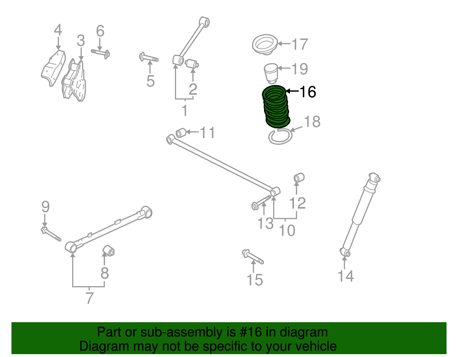 1999-2004 Nissan Pathfinder Coil Spring 55020-1W201 | Nissan Parts Central