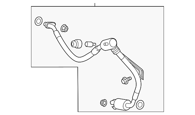 2015 GM Air Conditioning Compressor Hose 23186319 | Capital Chevy Parts
