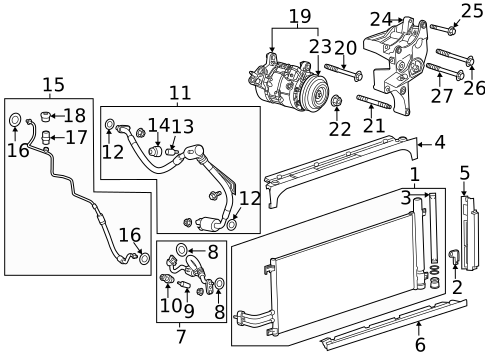 Condenser, Compressor & Lines for 2025 Chevrolet Blazer | GMPartsDirect.com