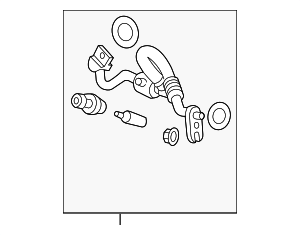 2015-2020 GM Air Conditioning Condenser Hose 84401906 | Applegate ...