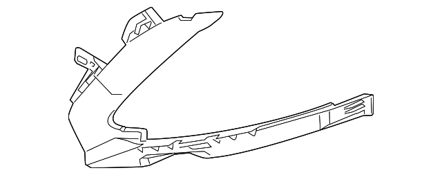 2013-2016 Lincoln MKS | Mount Bracket | DA5Z-17C973-A | Walls' Ford Parts