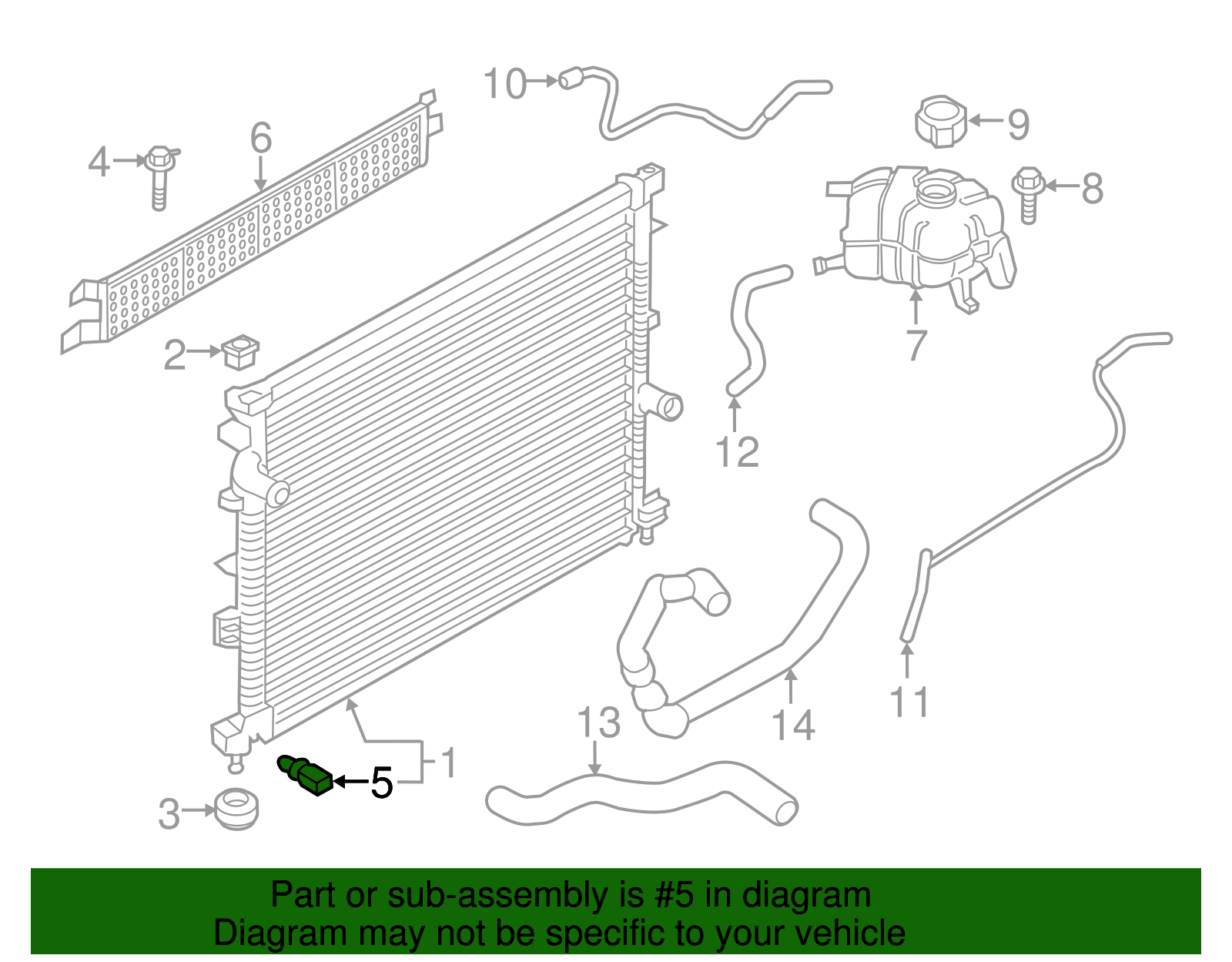 DG9Z-8115-A - Radiator Drain Plug 2011-2025 Ford | Ford Parts Direct